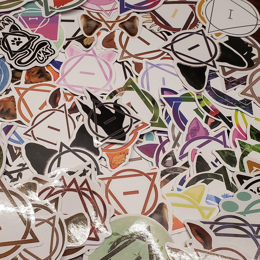 Therian Stickers Random 20 Pack Just Pay Shipping - Etsy