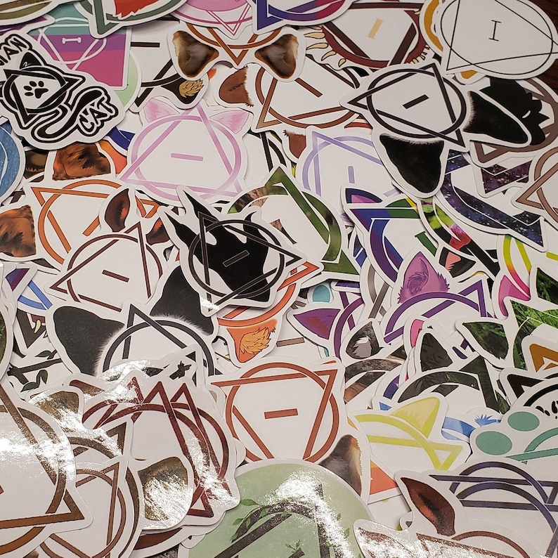 Therian Stickers Random 20 Pack Just Pay Shipping - Etsy