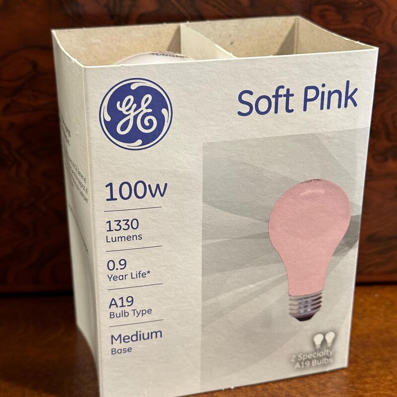 Pink Light Bulb - Etsy