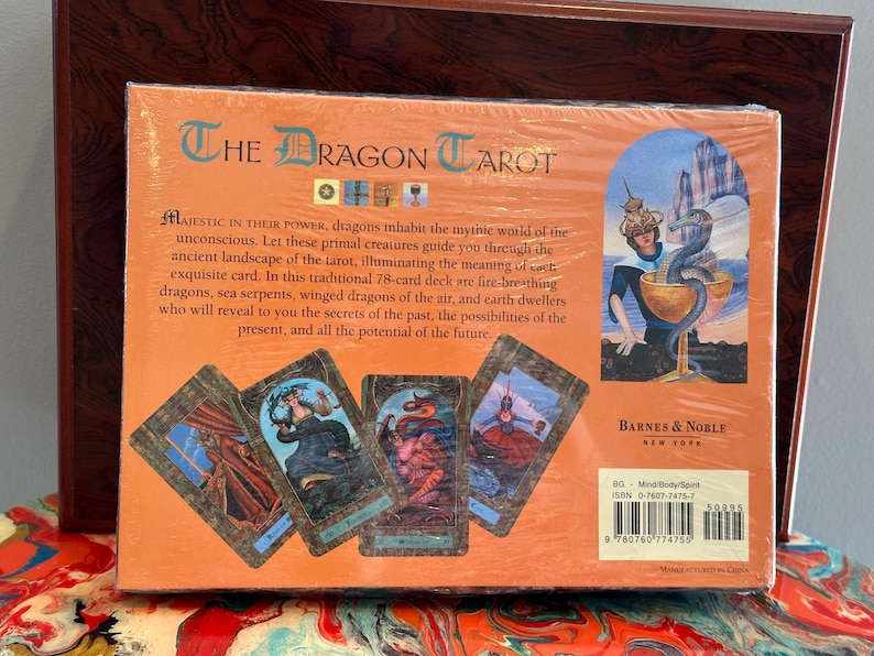 The Dragon Tarot Cards - 78 Card Deck - New/sealed - Etsy