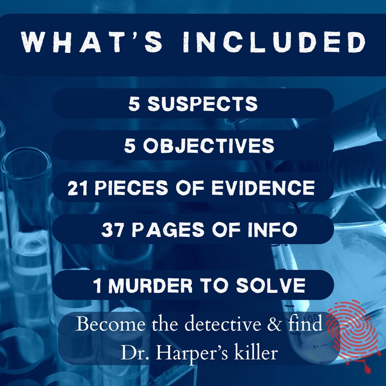 Printable Murder Mystery Case File Mystery Date Night Detective True ...