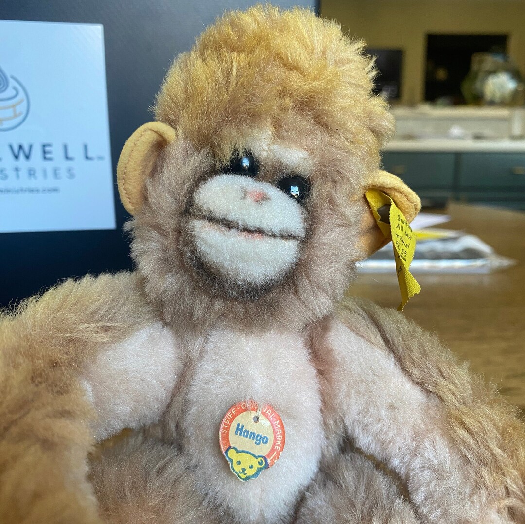 Steiff “hango” 5622.01 1960’s 6” Twisting Head - Etsy