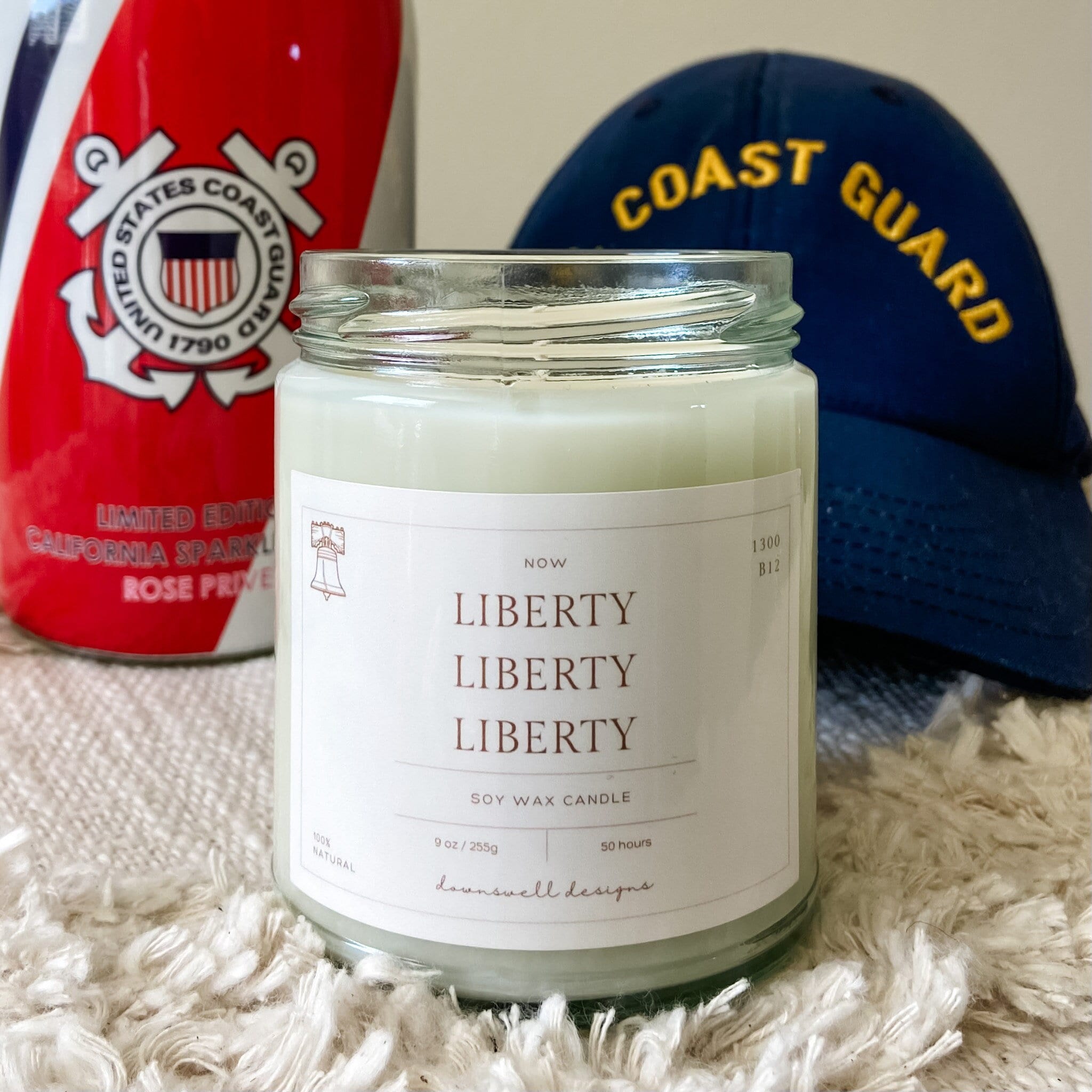 Coastie Gift for Coast Guard Military Candle 9oz Reusable Glass Jar ...