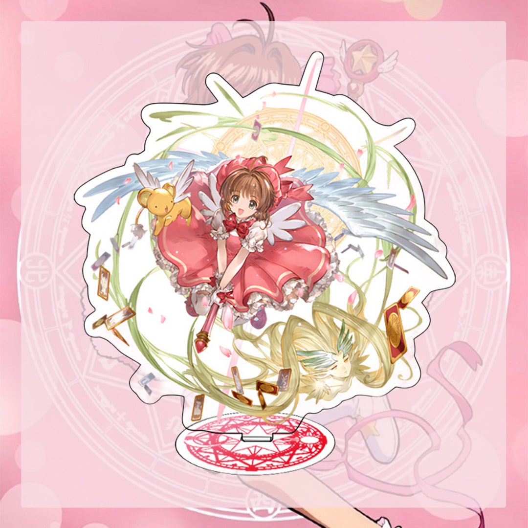 Sakura Acrylic Standees/anime Standees Kawaii Sakura Kinomoto - Etsy