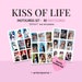 KISS OF LIFE Digital Photocards Set sticky Templates, Kpop Pcs ...