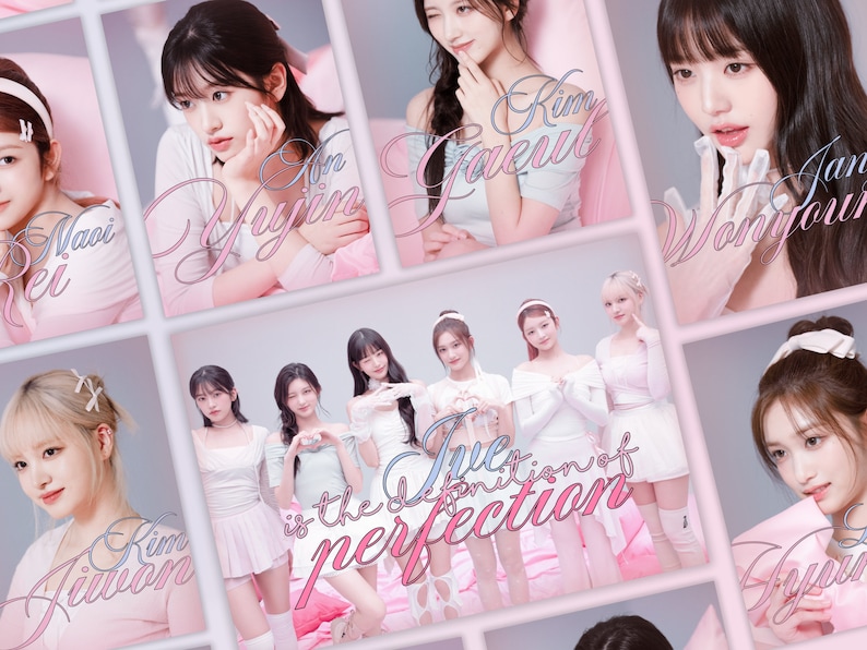 IVE Digital Posters - 2024 Season's Greetings: "a Fairy's Wish", Kpop ...
