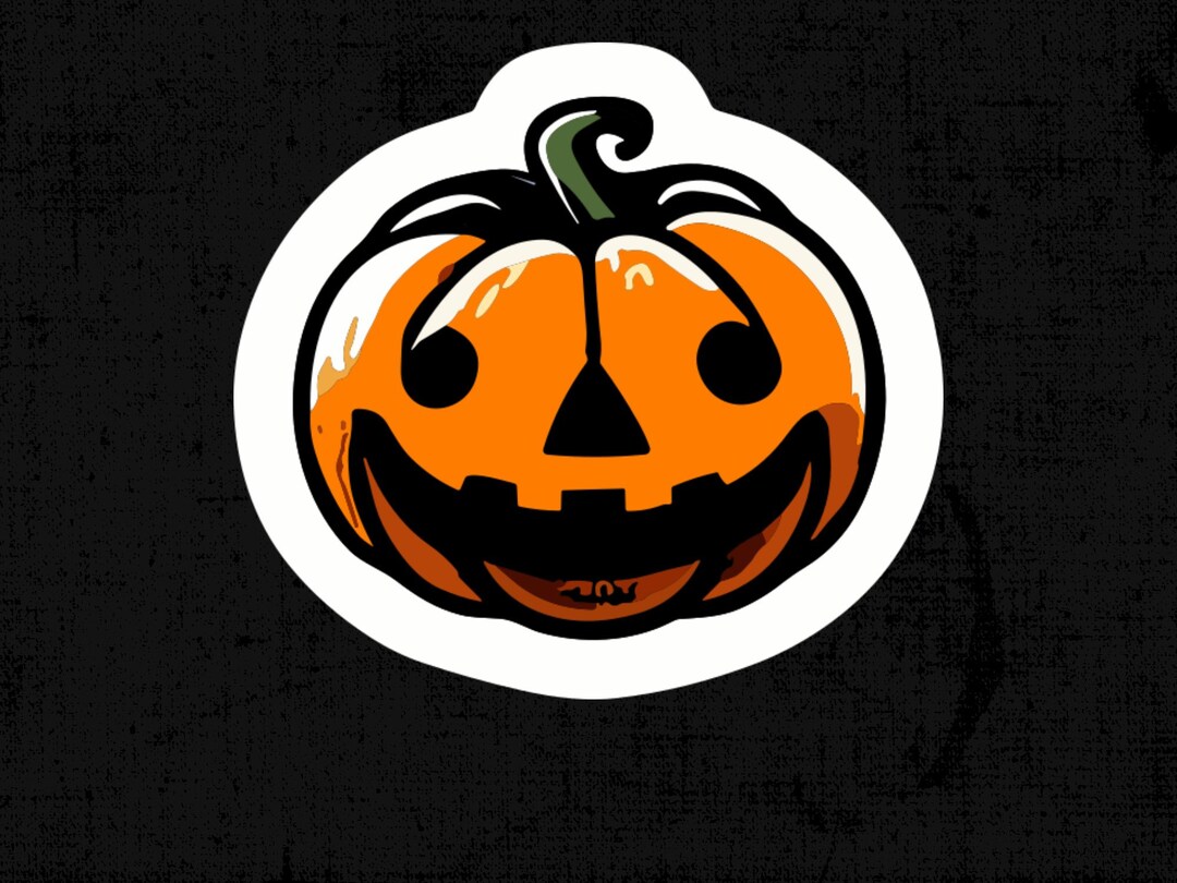 Halloween Pumpkin Svg Downloadable File With Png Eps Dfx, Scary Jack O ...