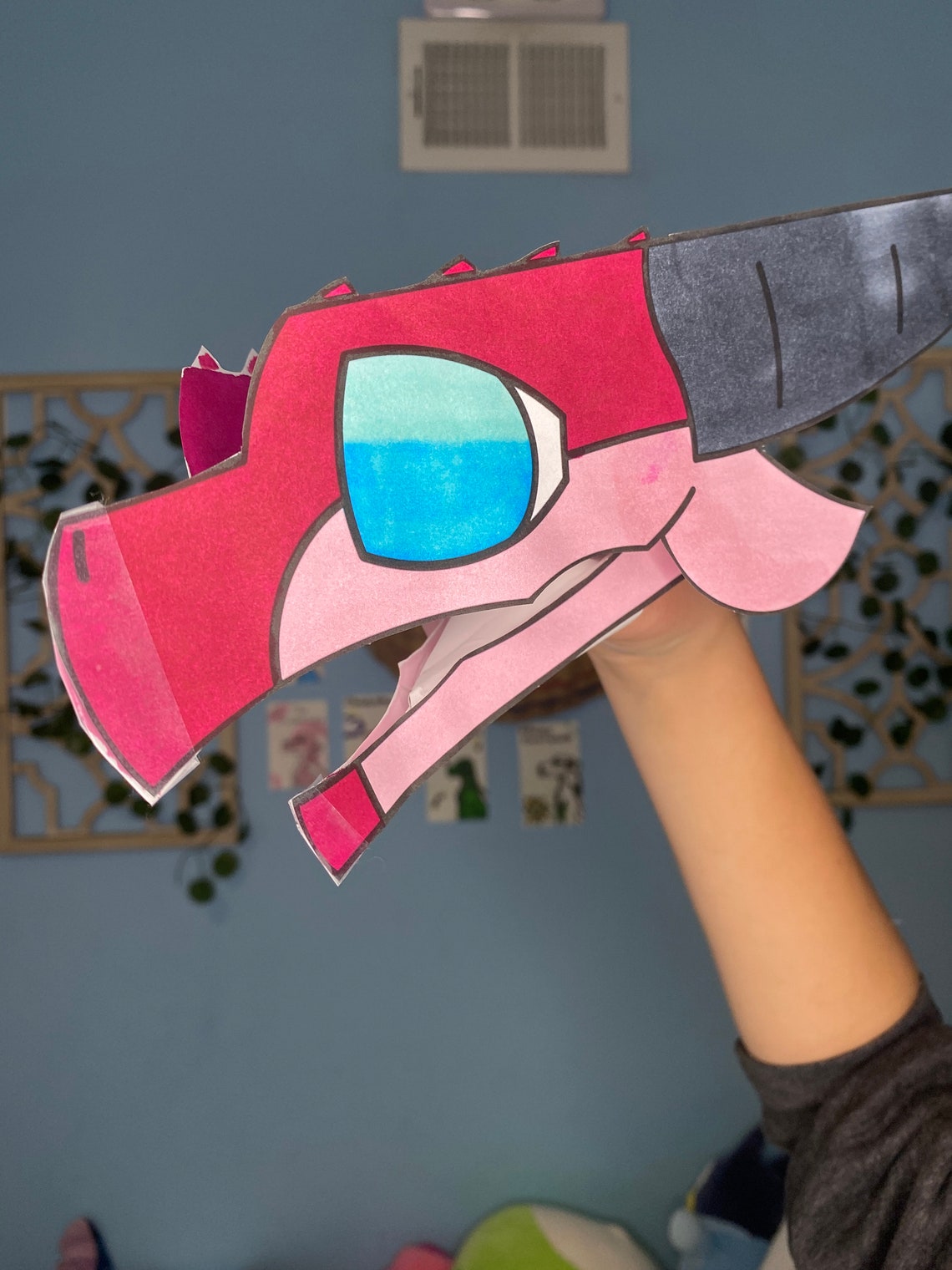 DIY Standard Dragon Puppet Template - Create Your Own Dragon ...