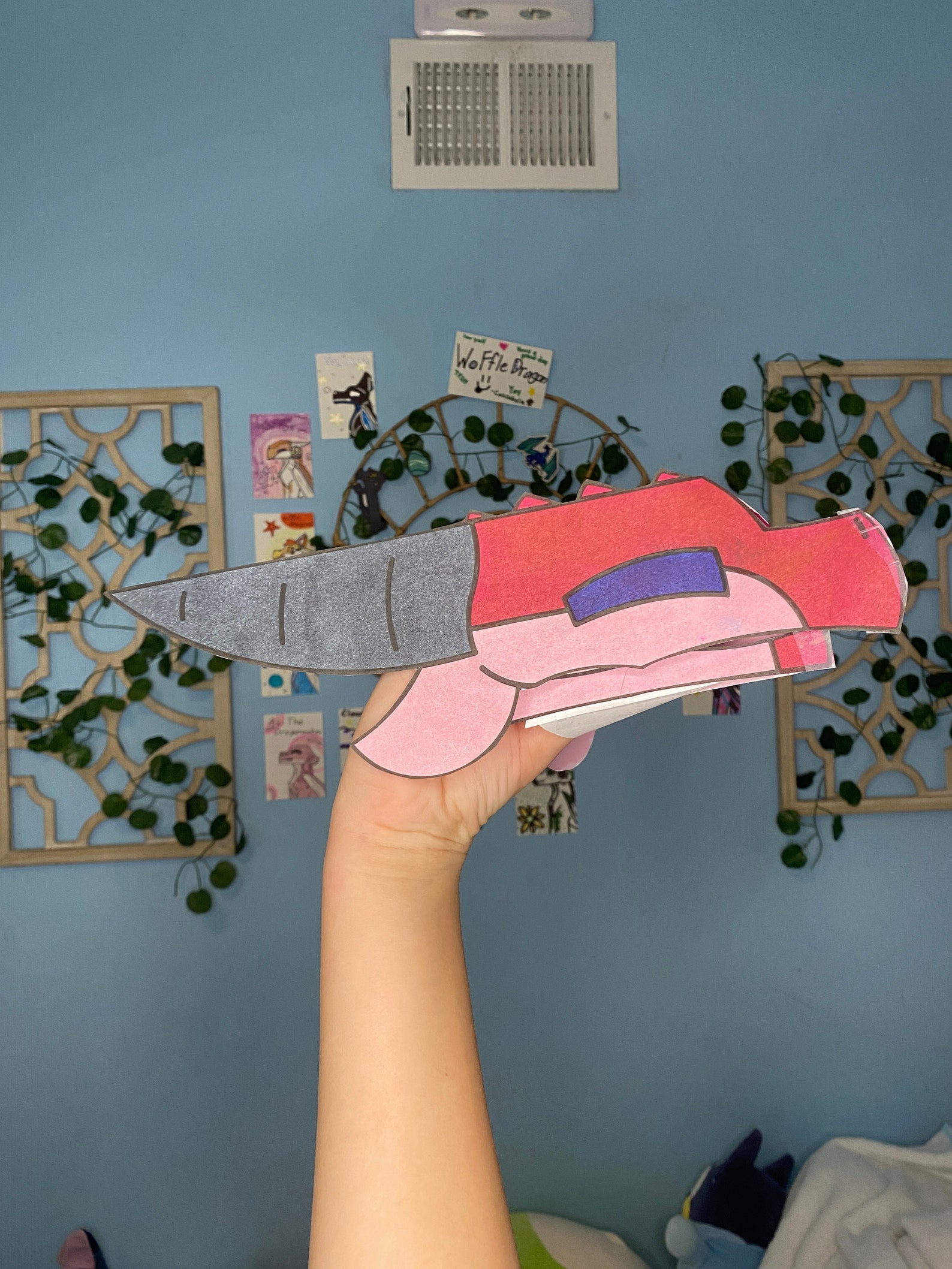 DIY Printable Standard Dragon Puppet Template - Create Your Own Dragon ...