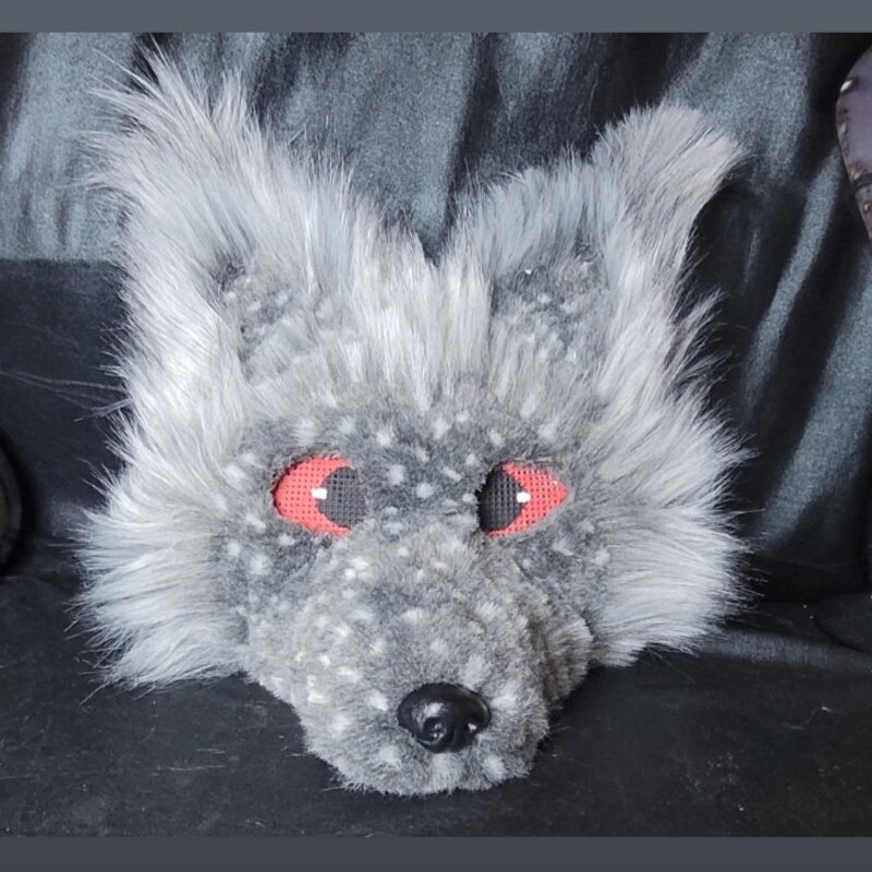 Wolf Face Mask - Etsy
