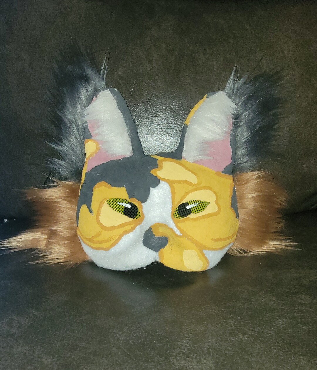 Calico Cat Mask - Etsy