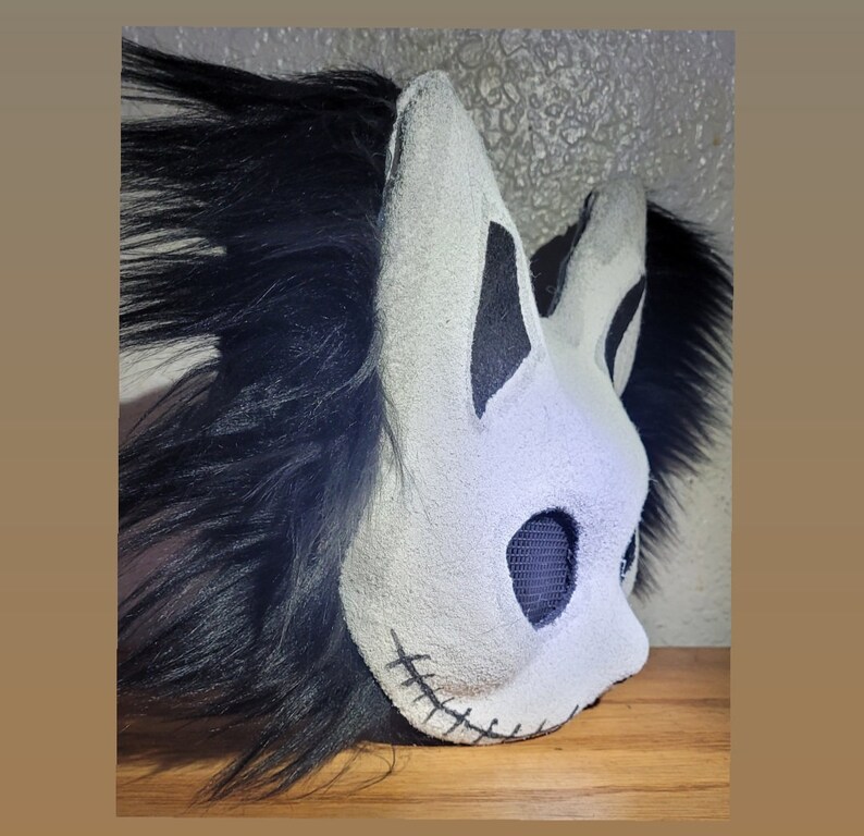 Cat Skelington Therian Mask - Etsy