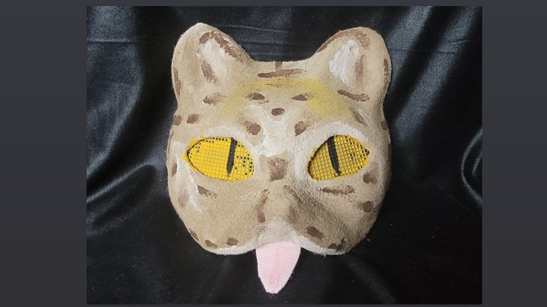 Leopard Gecko Therian Mask - Etsy