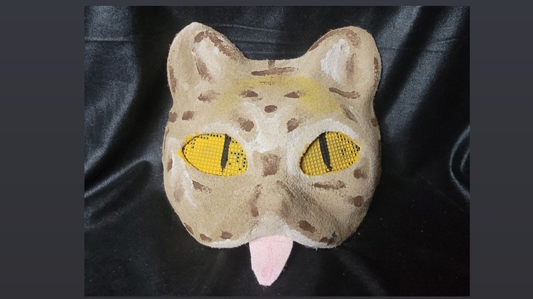 Leopard Gecko Therian Mask - Etsy