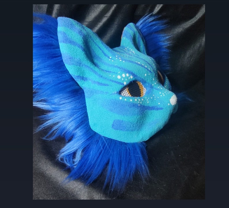 Avatar Therian Cat Mask - Etsy