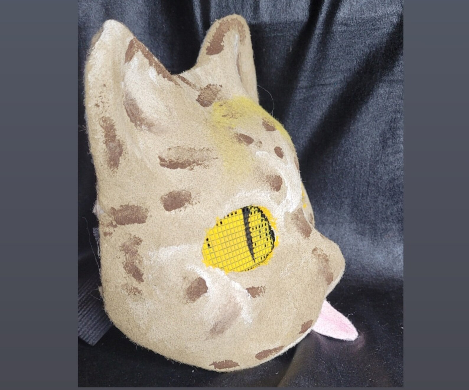 Leopard Gecko Therian Mask - Etsy