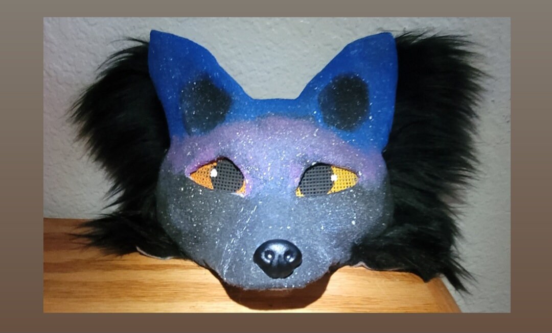 Dual Eye Color Celestial Fox/wolf - Etsy