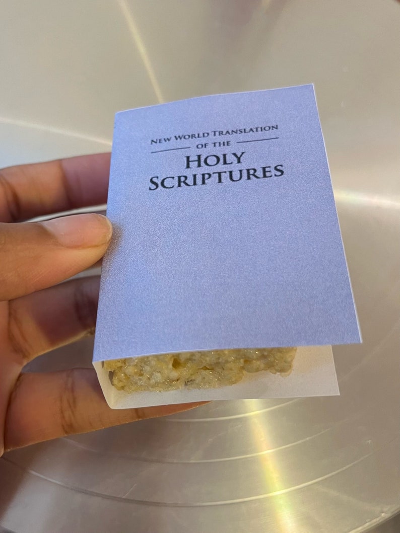 NWT Bible Printable- Rice Krispie Size- JW (new World Translation) (.78 ...