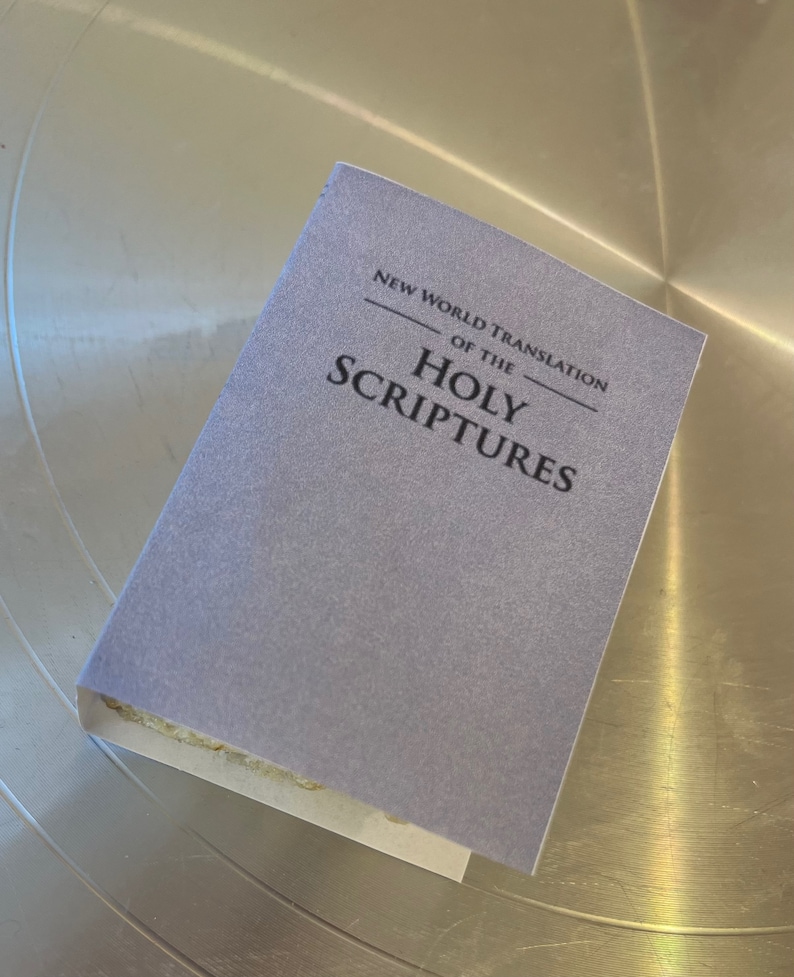 NWT Bible Printable Rice Krispie Size JW new World Translation .78 Oz ...