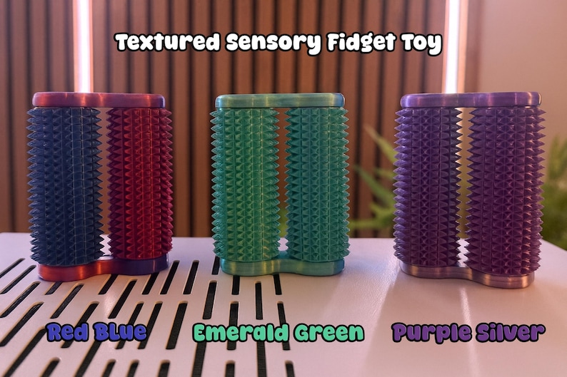 Spiked Fidget Roller | Textured Stim Toy | Sensory Toy for Adults ...