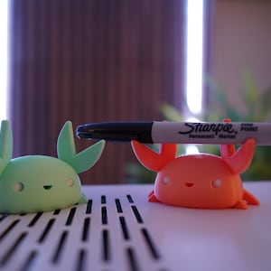 Crab Desk Buddy - Desk Stationary Holder - Etsy UK