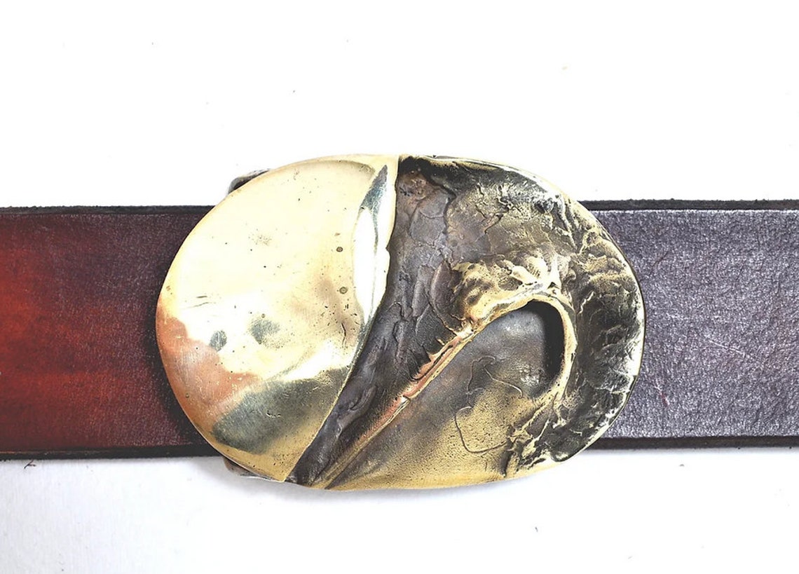 Handmade Buckleworks "redencao" 1 3/8 Inch Belt Buckle | Brass or ...