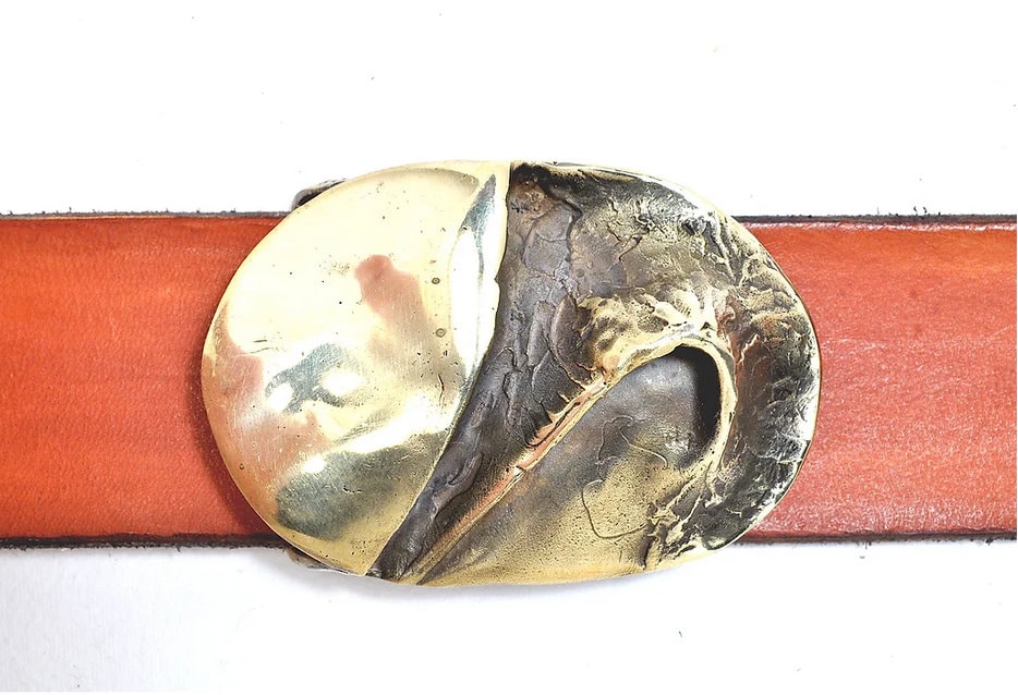 Handmade Buckleworks "redencao" 1 3/8 Inch Belt Buckle | Brass or ...