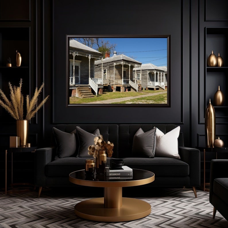 Shotgun House Photos, Shotgun Houses, Donaldsonville, Louisiana, Row ...