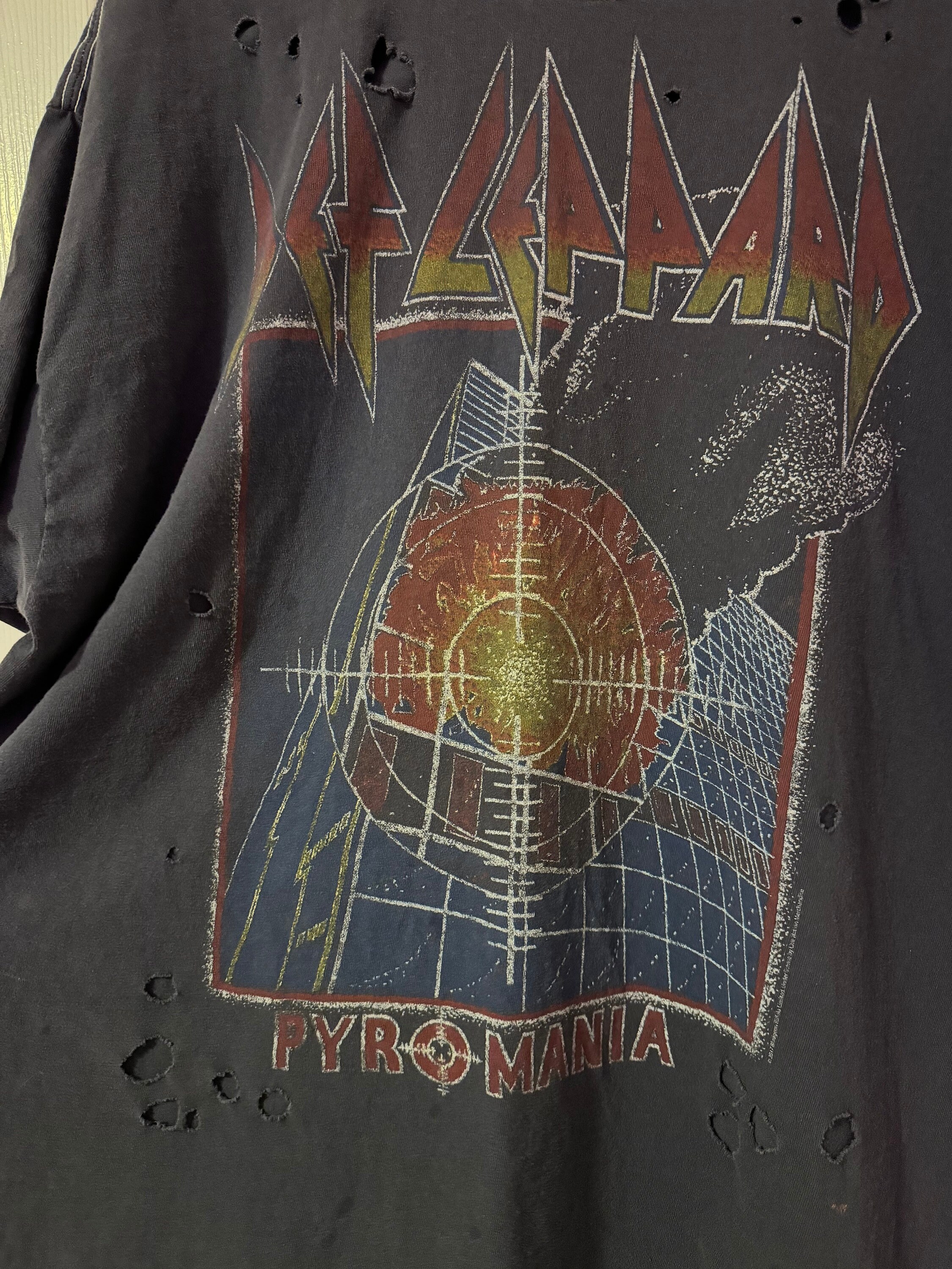 Def Leppard Oversized Band Tee - Etsy