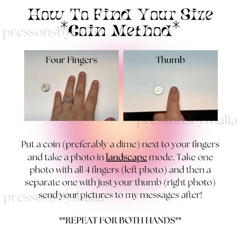 Gold Chrome Press on Nails: Handmade Designer Nail Set - Etsy