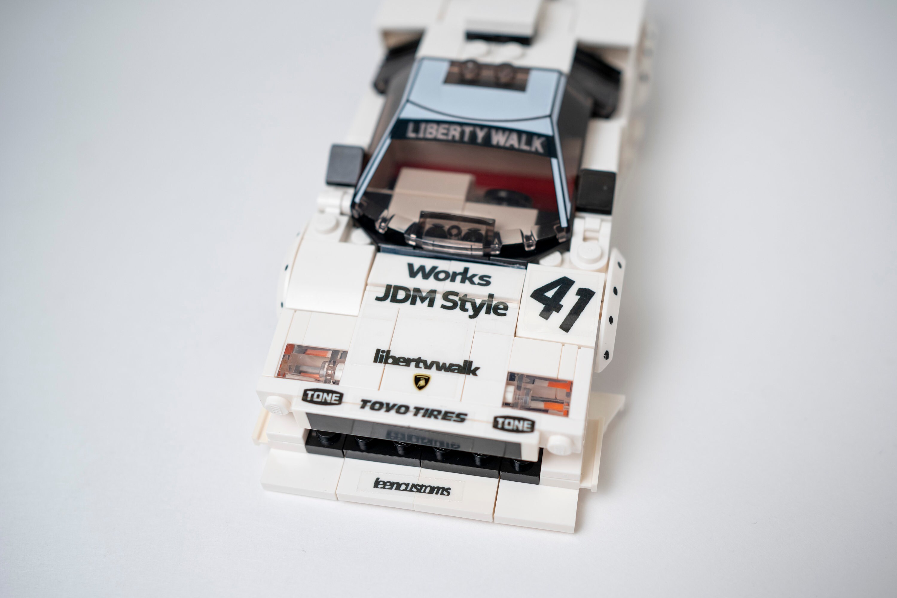 Brick Car Sticker Sheet for Liberty Walk Lamborghini - Download - Etsy