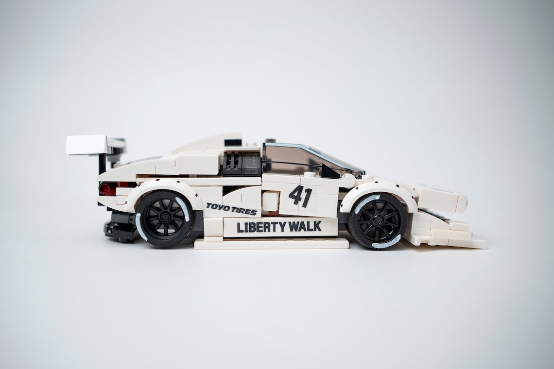 Brick Car Sticker Sheet for Liberty Walk Lamborghini - Download - Etsy