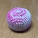 Pink Ombre Hacky Sack Handmade Crochet Footbag - Etsy