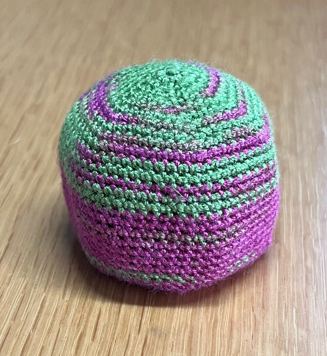 Goblin - Hacky Sack Handmade Crochet Footbag Stress Ball - Etsy