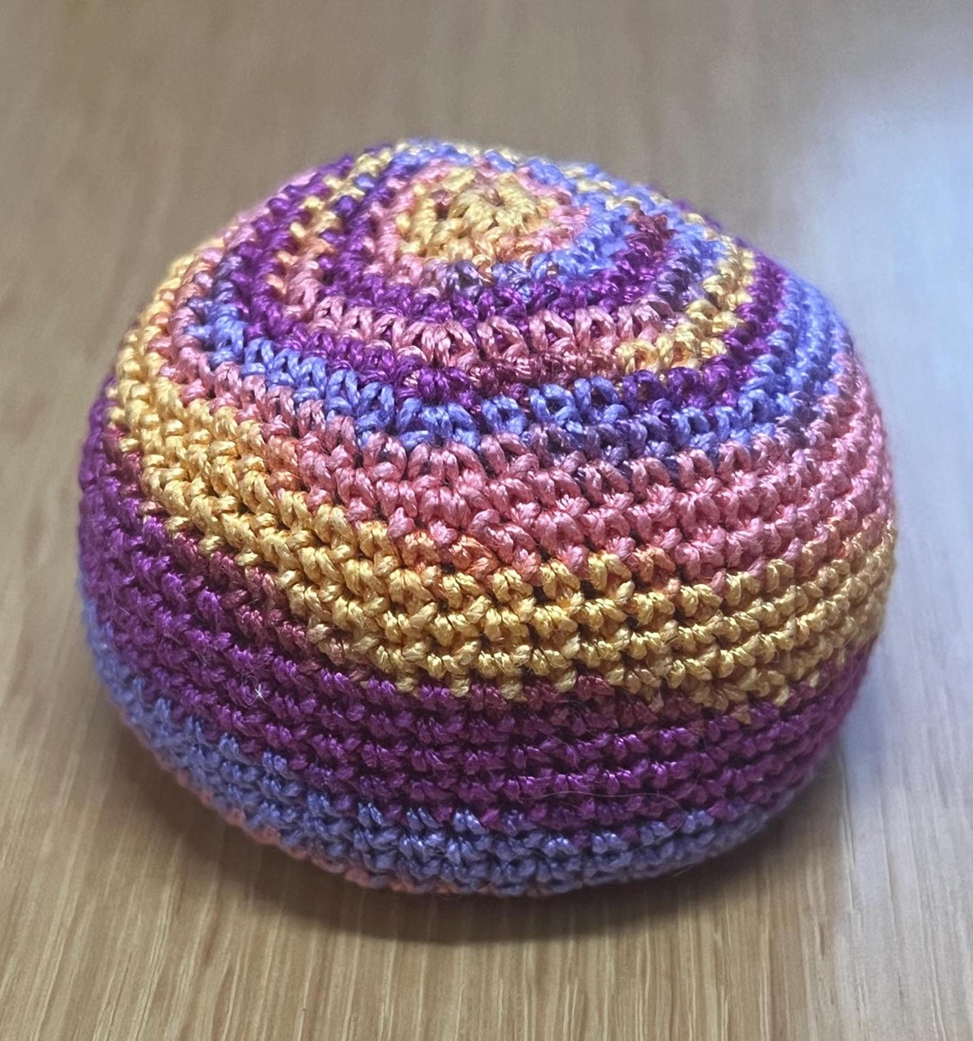 Crayon- Hacky Sack Handmade Crochet Footbag Stress Ball - Etsy