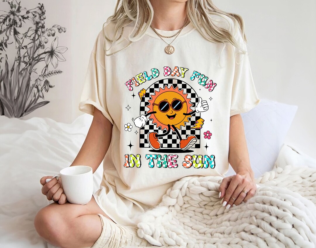 Checkered Field Day Shirt, Field Day Fun in the Sun Shirt, Field Day ...