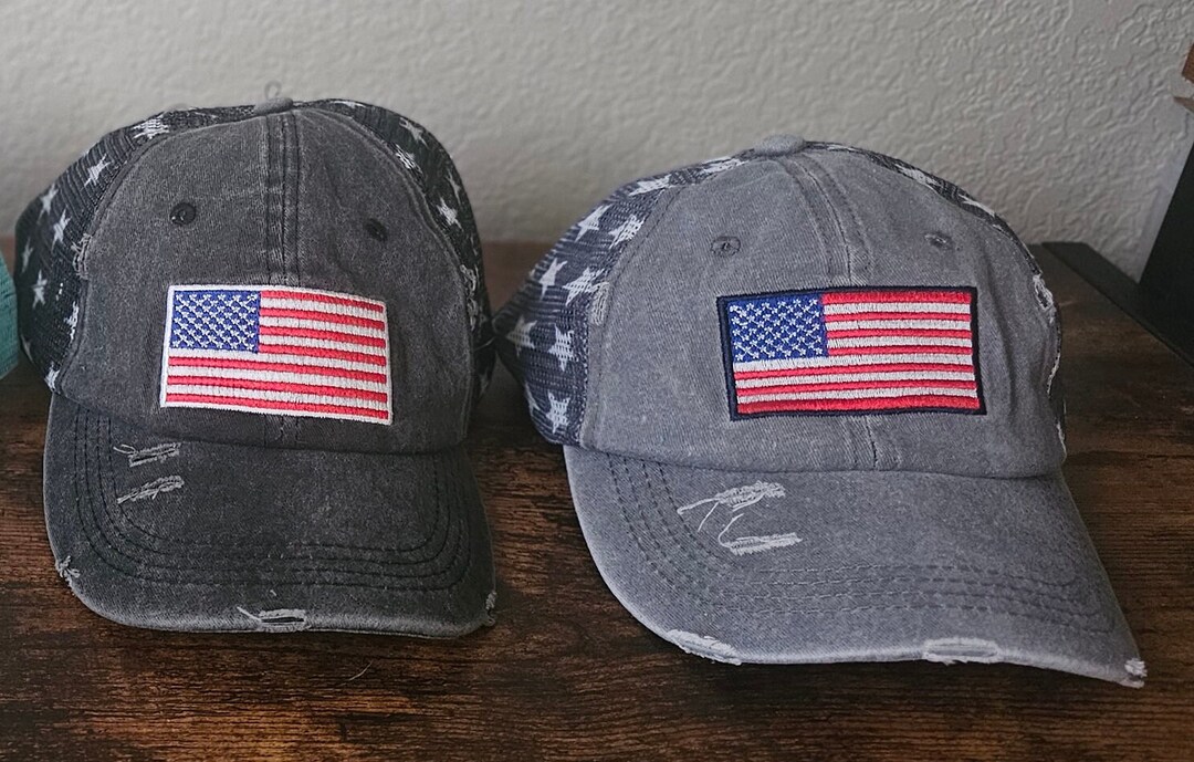 American Flag Hat - Etsy