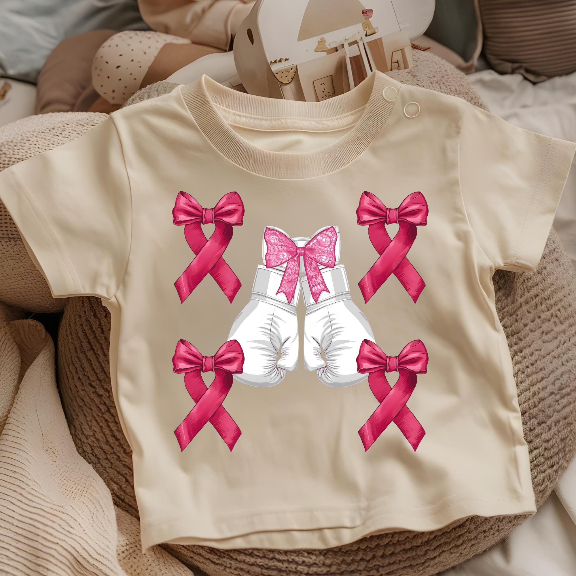 Breast Cancer Boxing Gloves PNG, White Boxing Gloves, Pink Bow Boxing ...