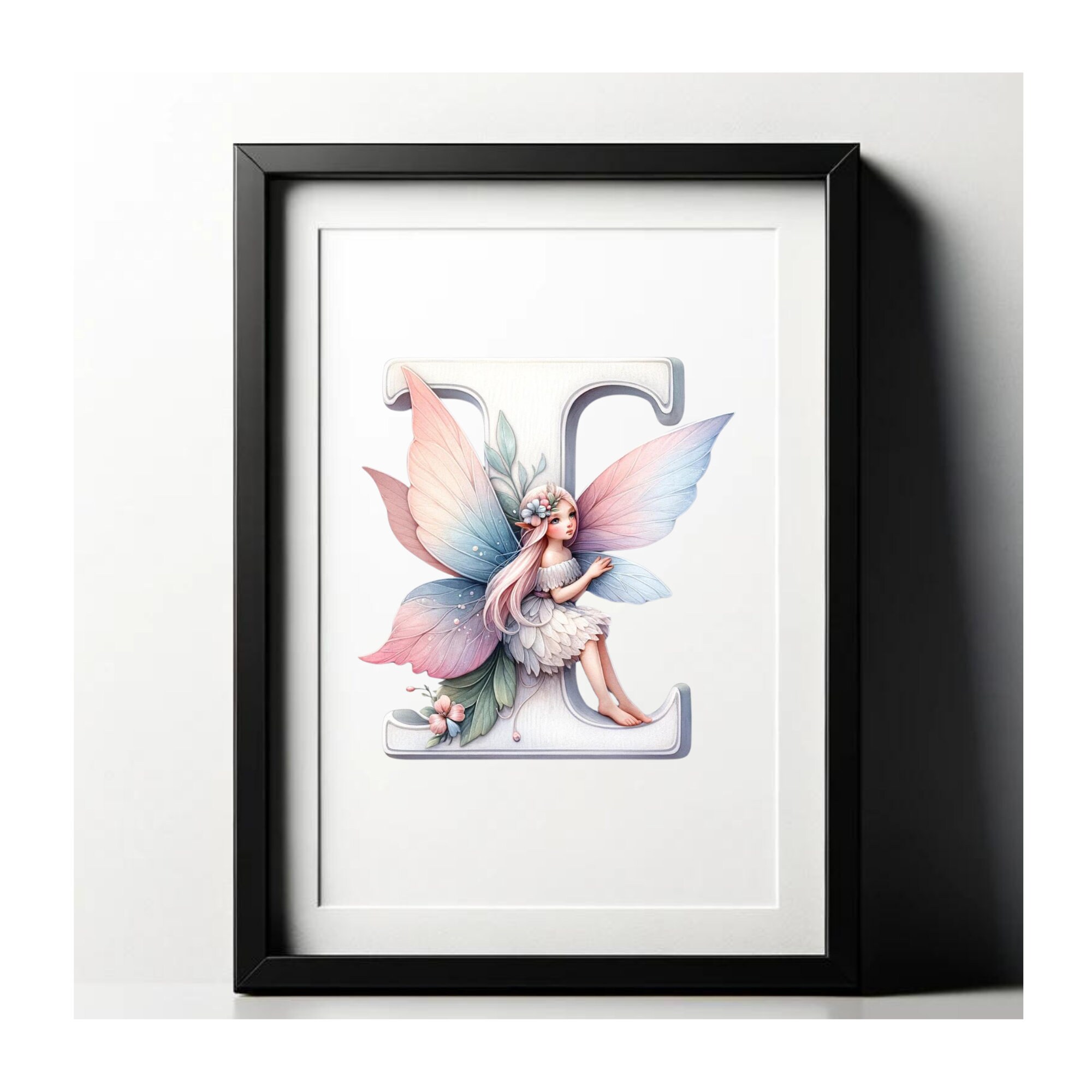 26 Fairy Alphabet Clipart, Fantasy Letters PNG, Pastel Letters Png ...