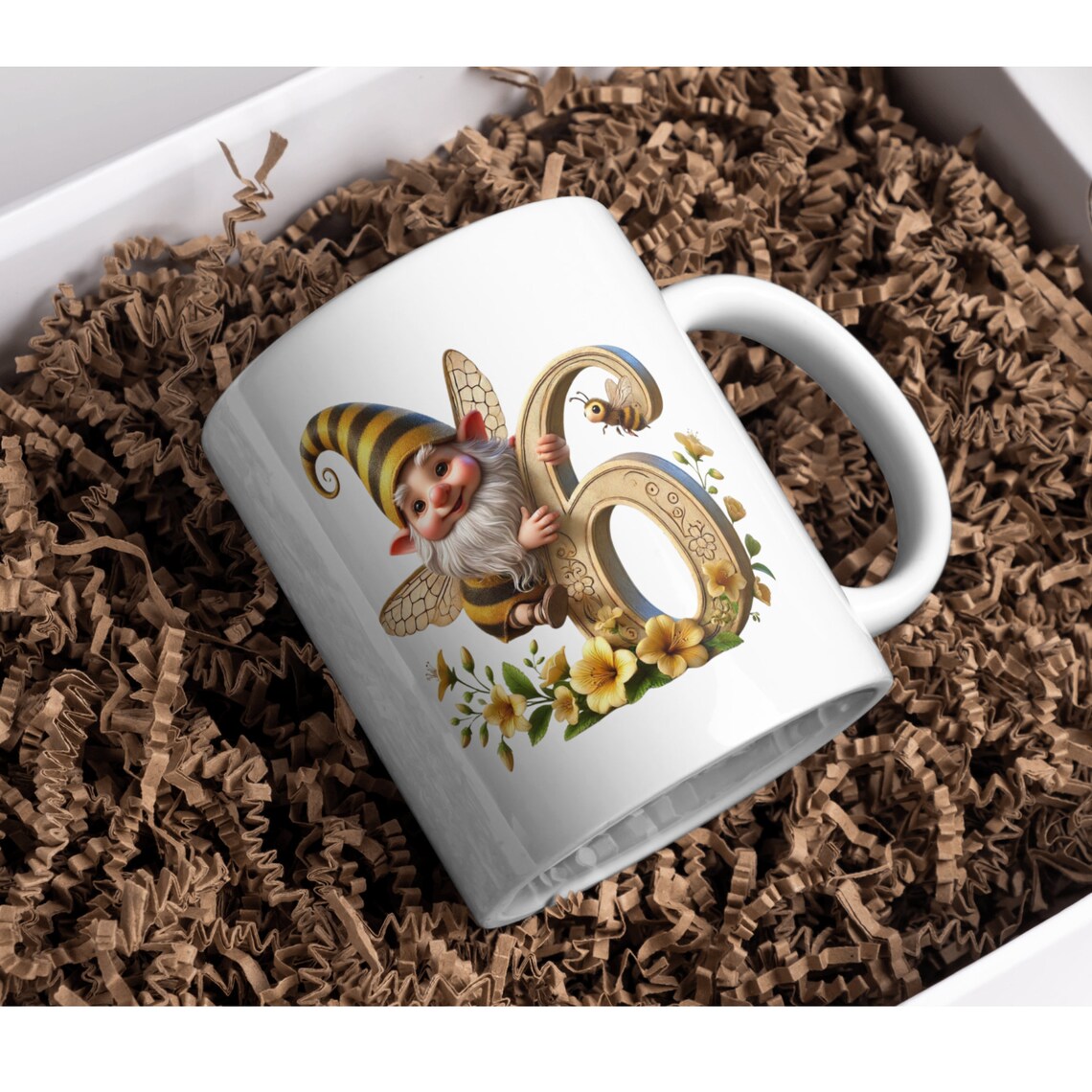 Bee Gnome Alphabet, Number PNG Clipart (36 Files) - Etsy