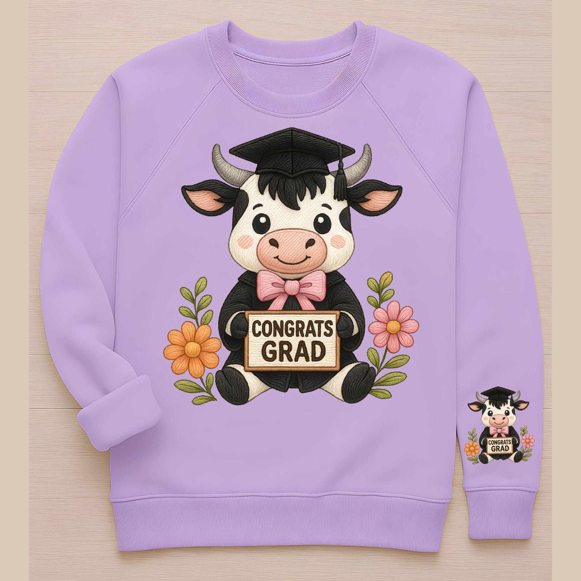 Graduation Cow PNG, Cute Highland Cow Graduation Clipart, Senior 2025 ...