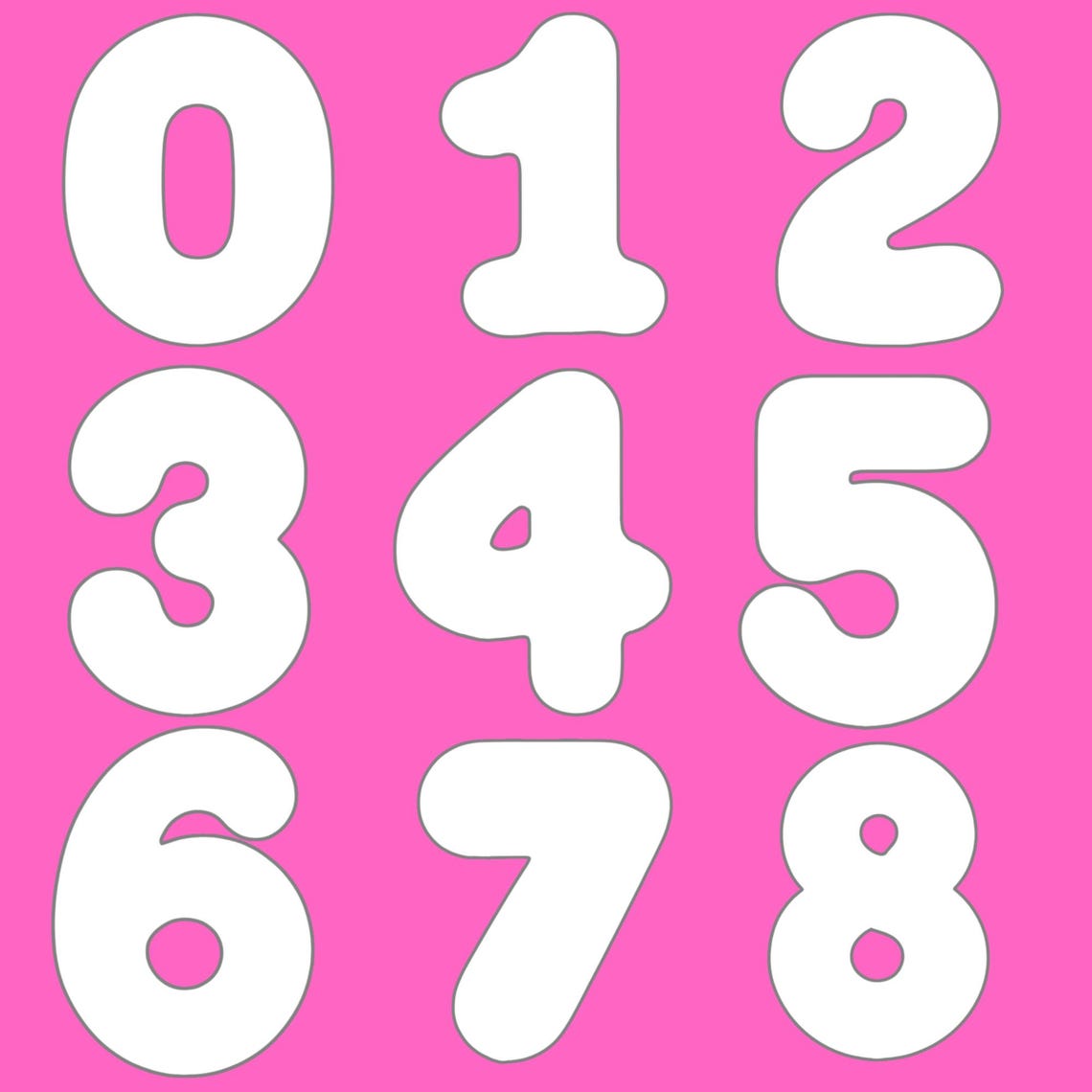 36 Bubbly Alphabet Letters PNG Clipart, A-Z 0-9 PNG, 36 PNG Letters ...