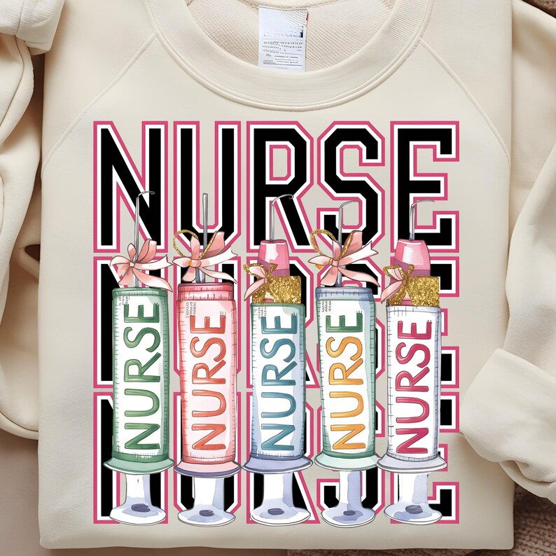 Nurse Syringe PNG, Medical Professional Png, Nurse Artwork Design, Cute ...