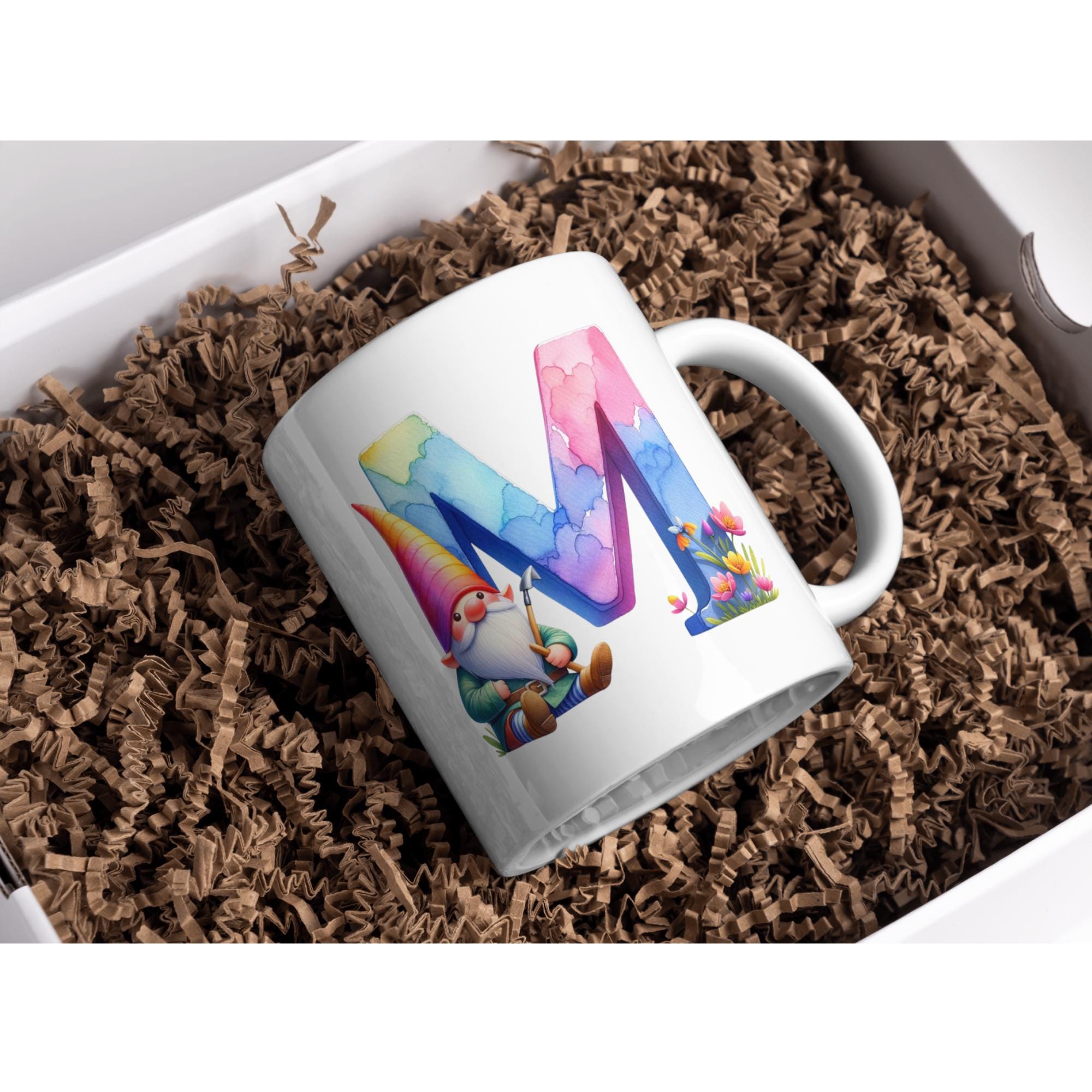 Watercolor Gnome Alphabet A-Z PNG, Cute Gnome Font Clipart, 26 Letters ...