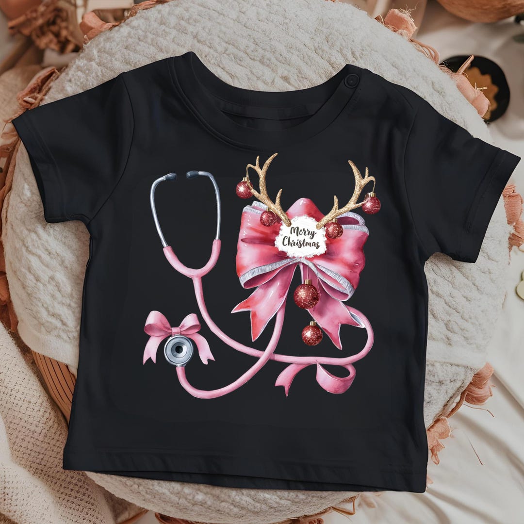 Christmas Stethoscope PNG, Festive Nurse Png, Holiday Stethoscope ...