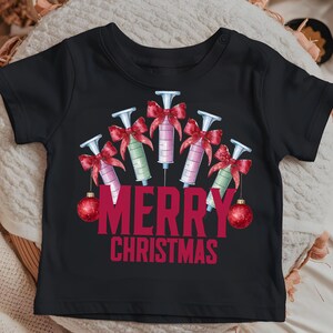 Merry Christmas Nurse PNG, Syringe Christmas Png, Cute Medical Design ...