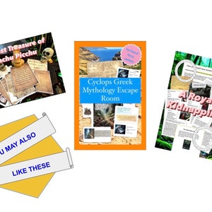 Greek Myth Escape Room for Fans of Percy Jackson - Etsy