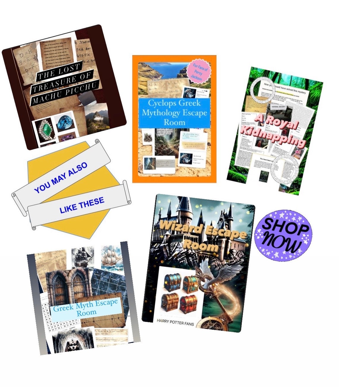 Greek Myth Escape Room for Fans of Percy Jackson - Etsy