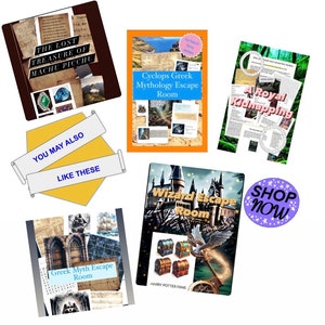 Greek Myth Escape Room for Fans of Percy Jackson - Etsy