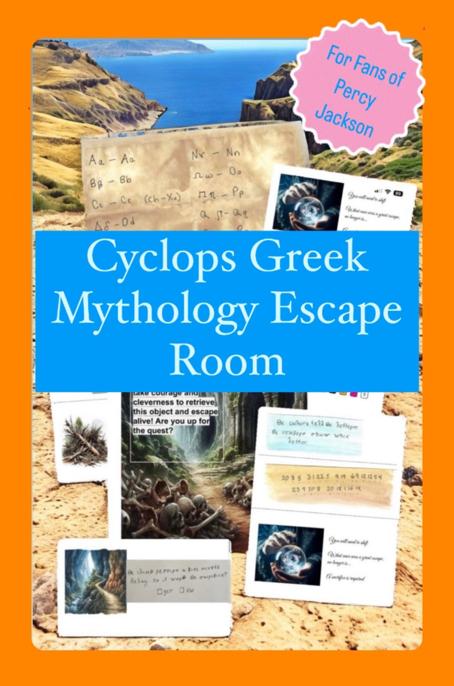 Cyclops Greek Mythology Escape Room - Etsy